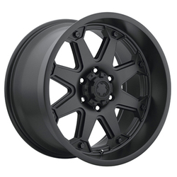 Ultra 198B Bolt 17 x 8, 6x5.5, 29 lbs Satin Black & Satin Clear Coat ...